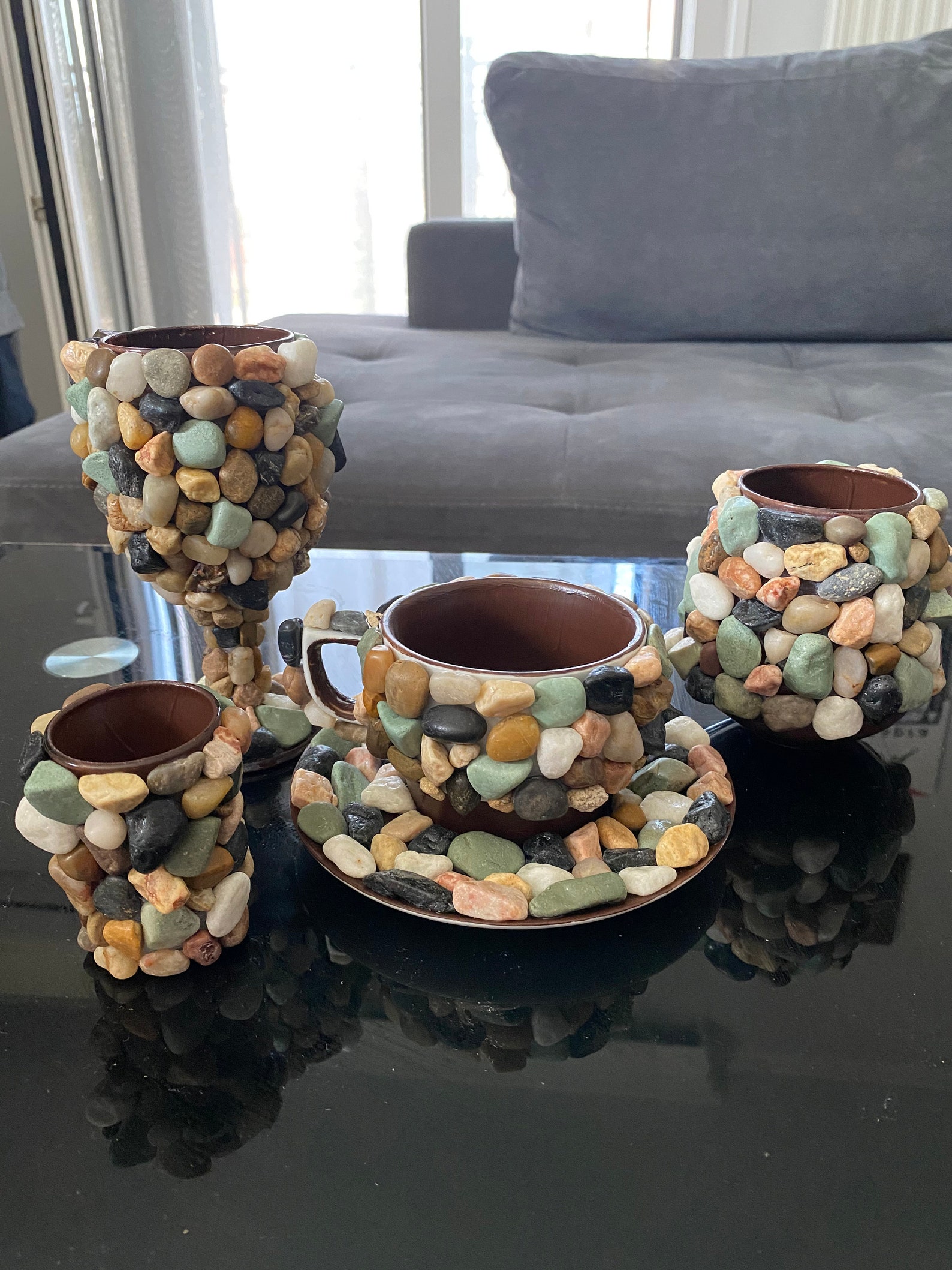 Handmade Set of Glass for Design - Etsy