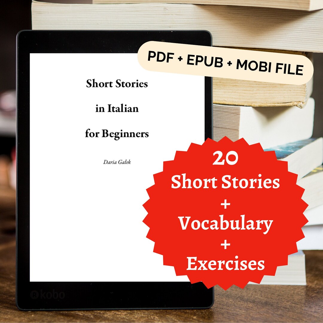 20 Short Stories in Italian for Beginners Exercises Answers Vocabulary ...