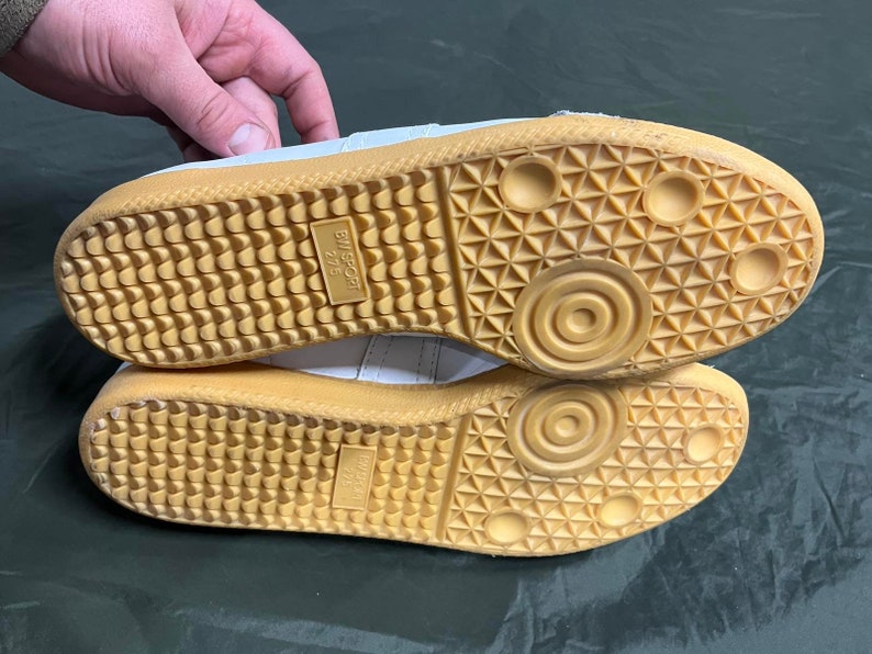 German Army Leather Trainers GAT White - Etsy