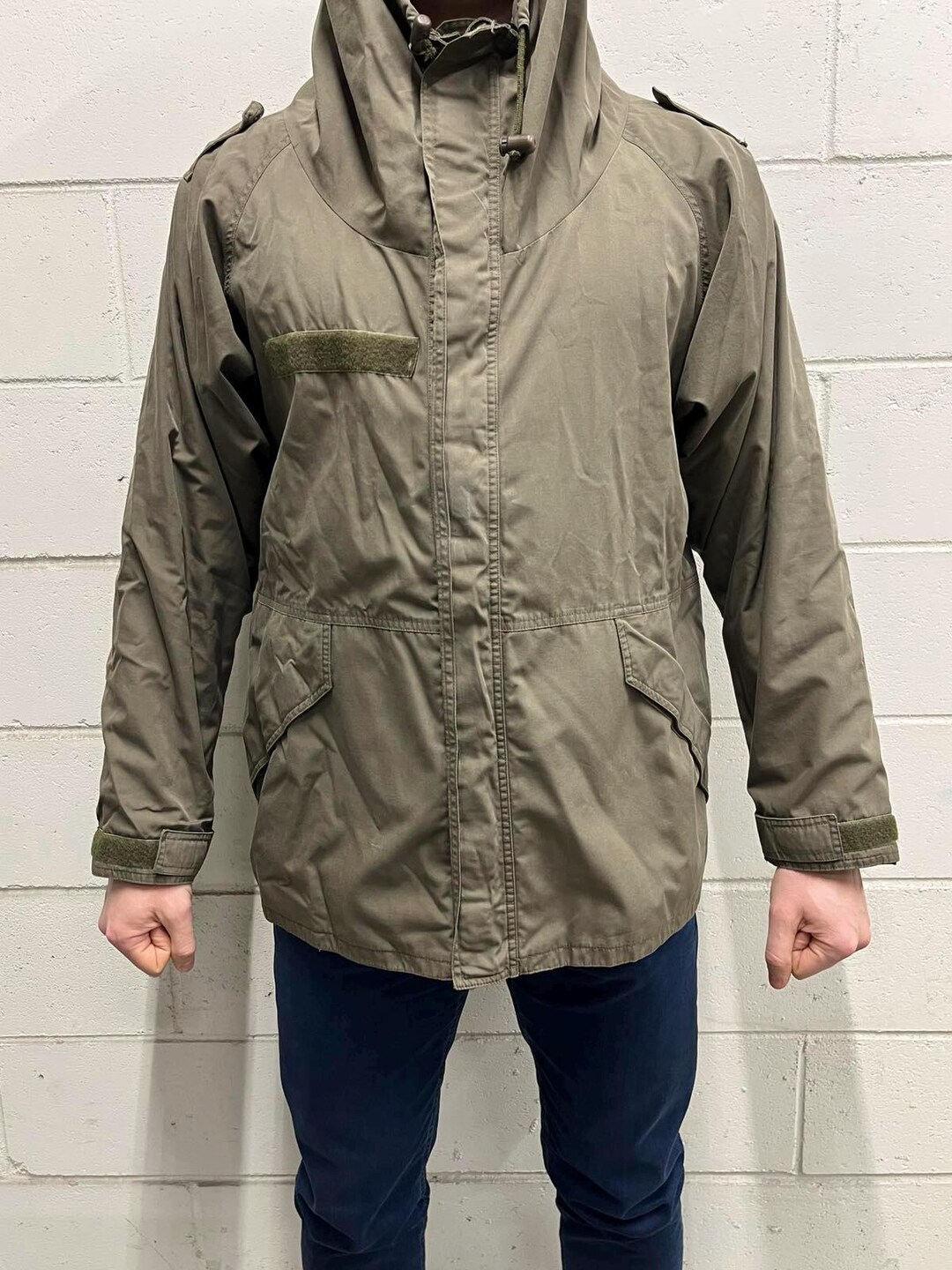 VINTAGE Austrian Army Alpine Combat Gore-tex COLD WEATHER Jacket Large ...