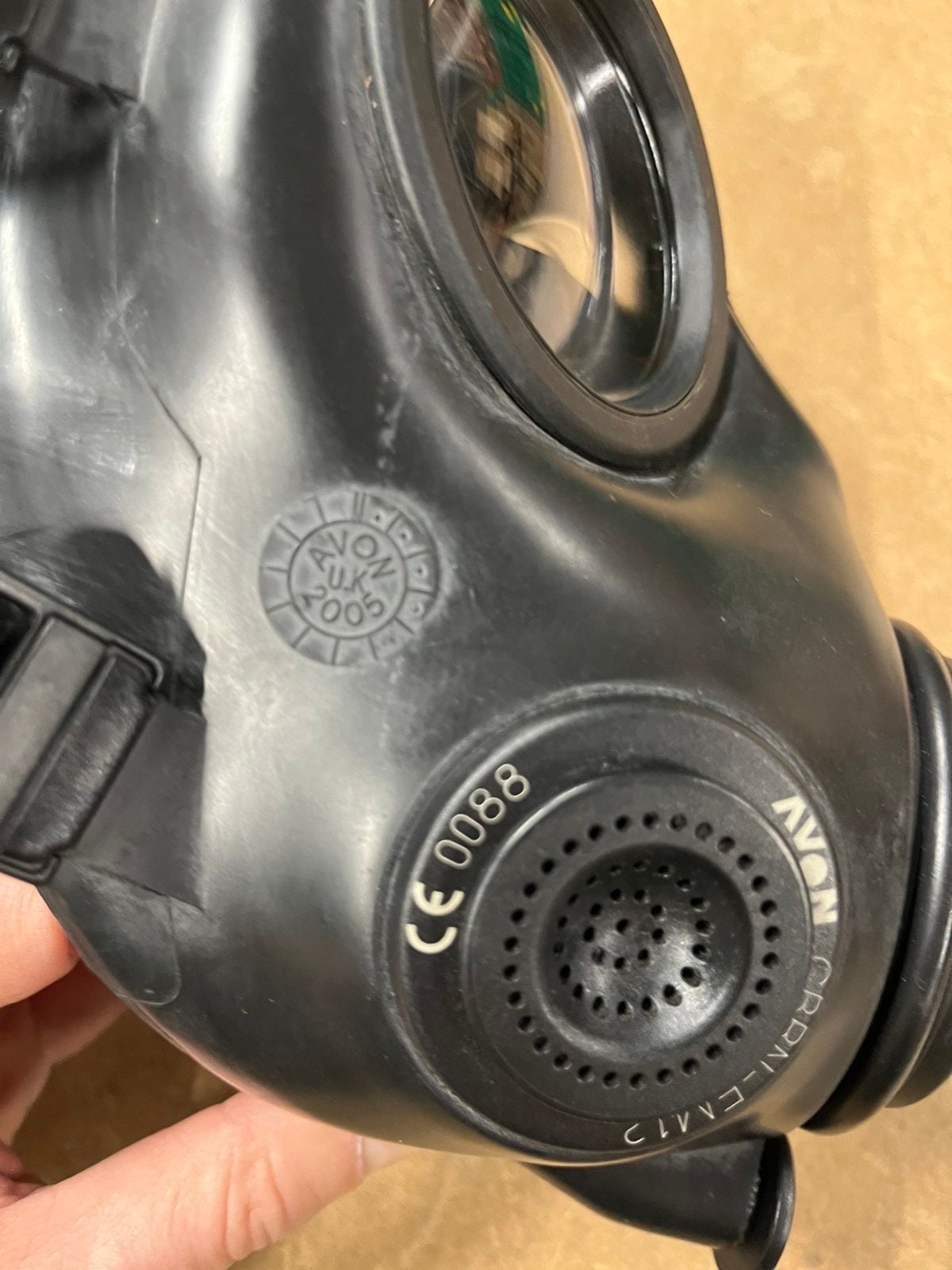 NEW British Army NBC Cbrn Avon FM12 Respirator GAS Mask Size 3 - Etsy