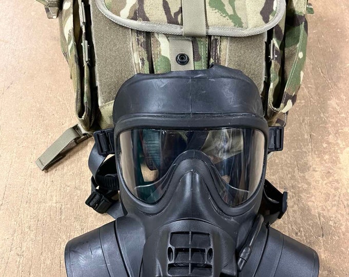 British Army Scott General Service Respirator (GSR) Size 2 With Carry ...