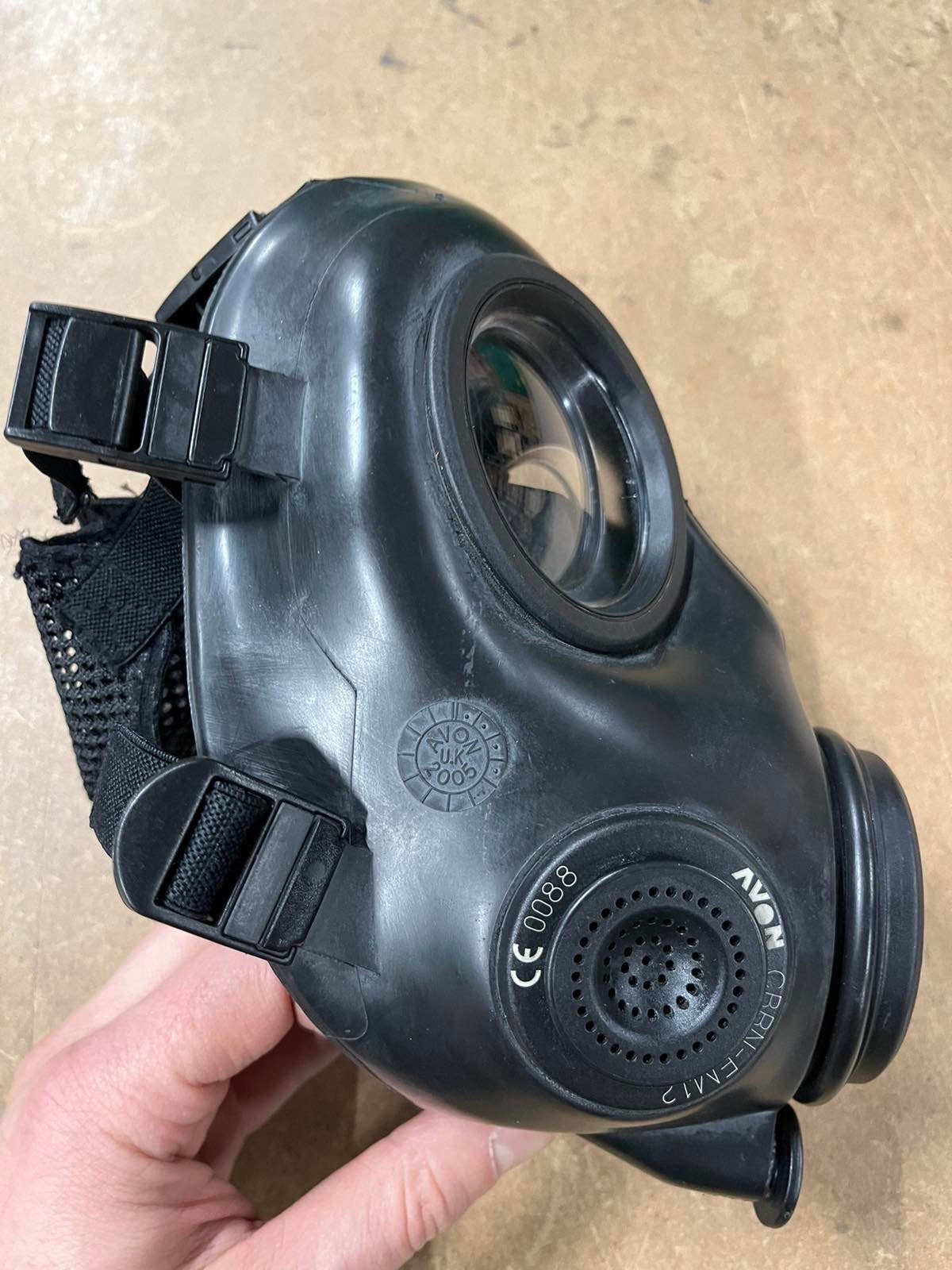 NEW British Army NBC Cbrn Avon FM12 Respirator GAS Mask Size 3 - Etsy