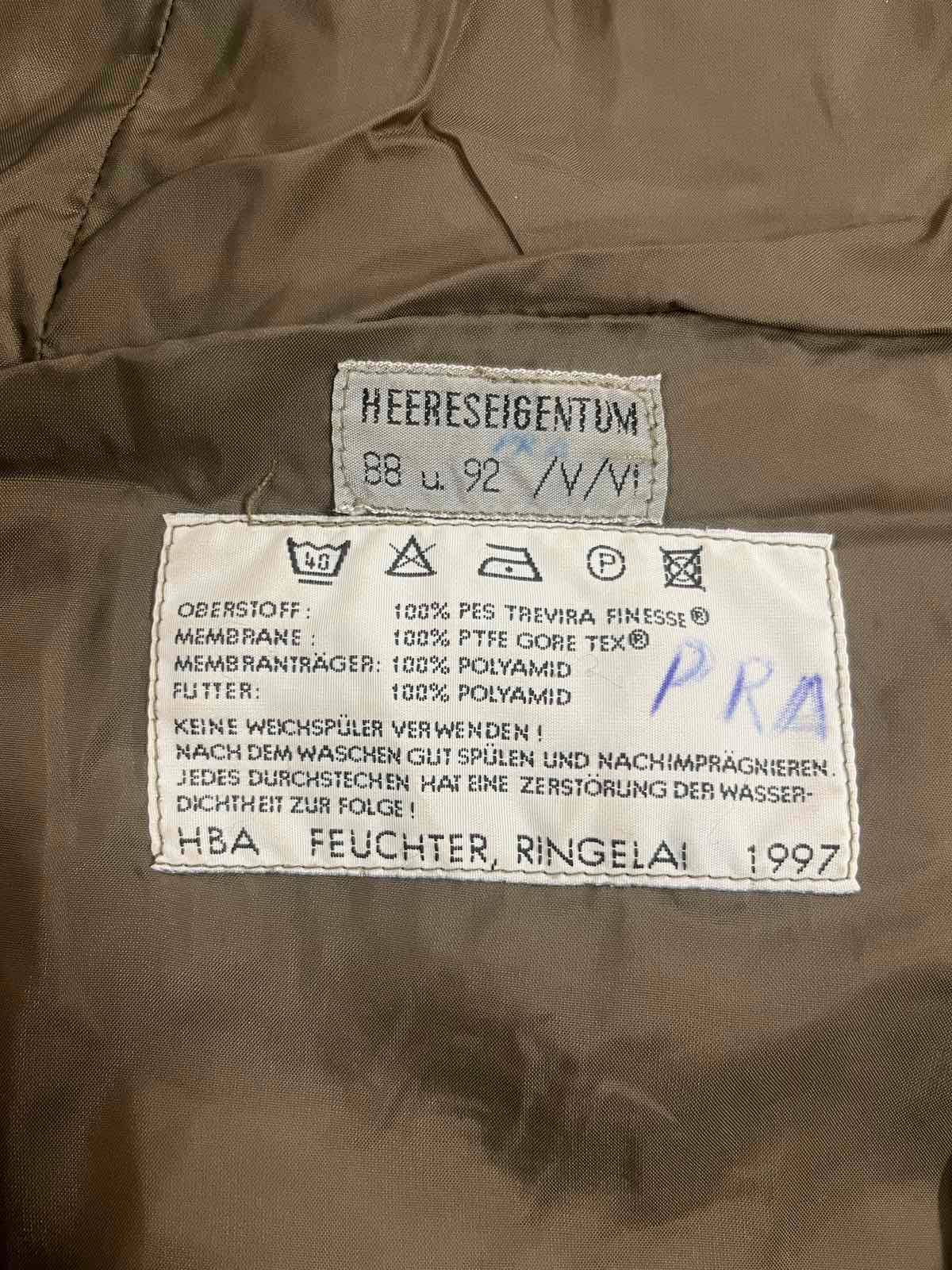 Austrian Army Alpine Combat Gore-tex COLD WEATHER Jacket Small Long - Etsy