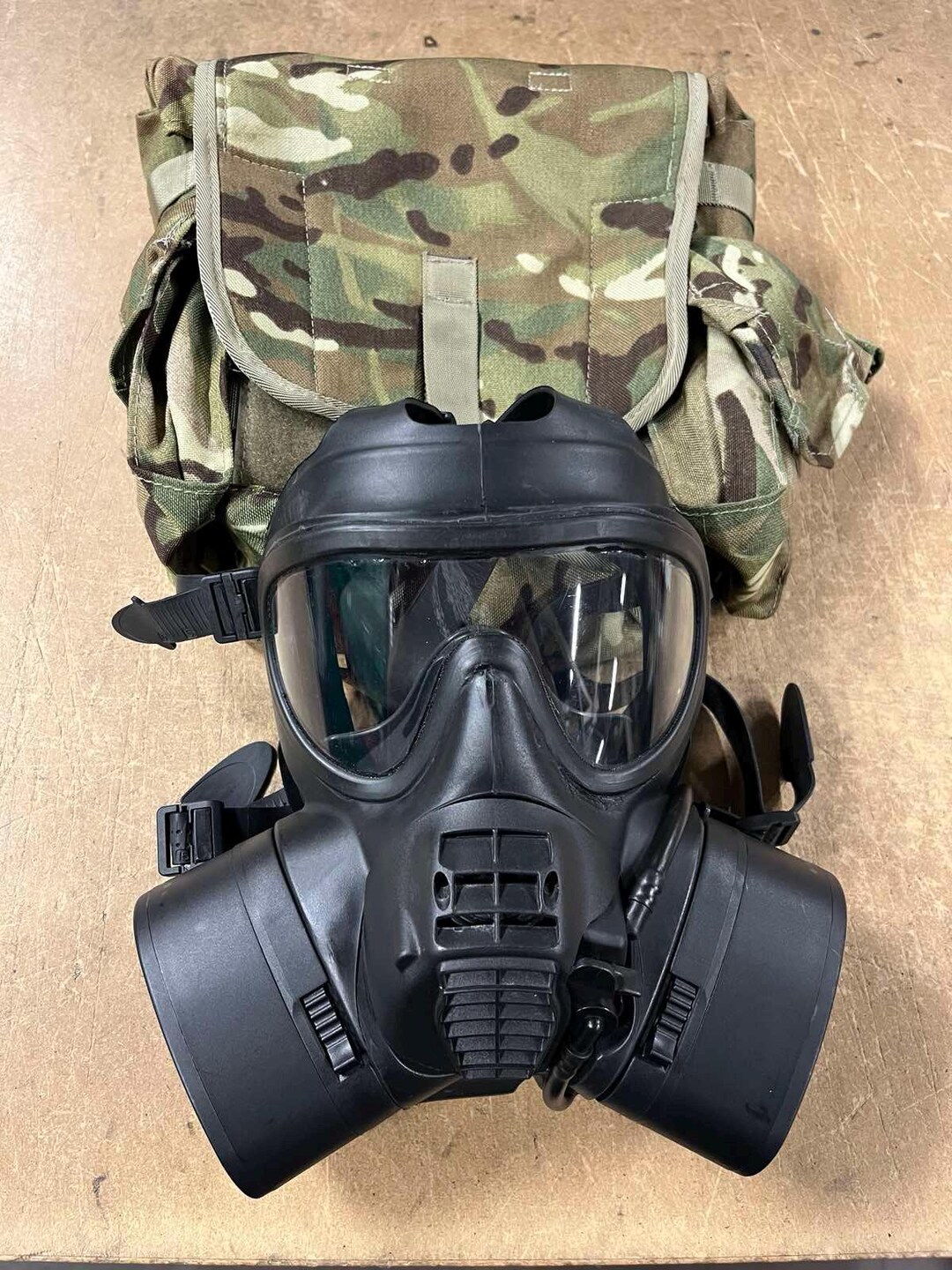 British Army Scott General Service Respirator GSR Size 3 With Carry Bag ...