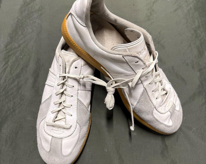 German Army Trainers UK10.5 GAT White Size BW290/EU45 - Etsy