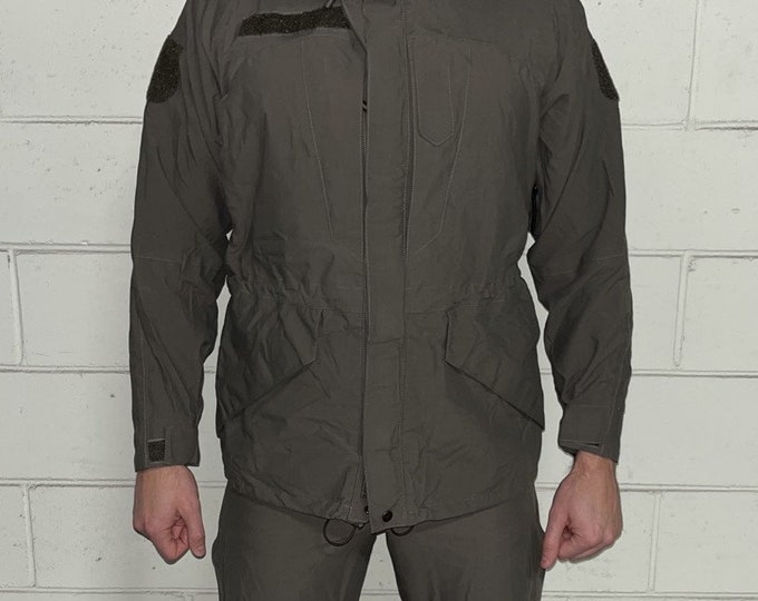Austrian Army Gore-tex® Set Suit Jacket W. Armpit Zippers and Trousers ...
