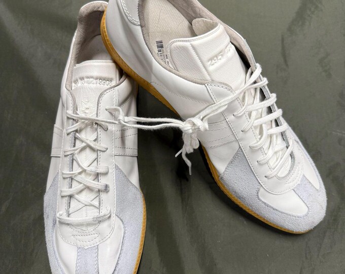 German Army Trainers UK11 GAT White Size BW295 - Etsy
