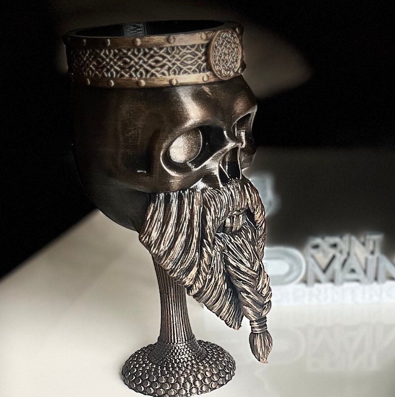 Celtic King Chalice 3D Printed Ancient Goblet - Etsy