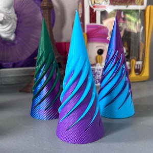 Small Version 3D Infinity Spiral Christmas Tree - Compact Artistic ...