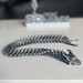 3D Printed Robotic Articulating Serpent Snake With Metallic Finish ...