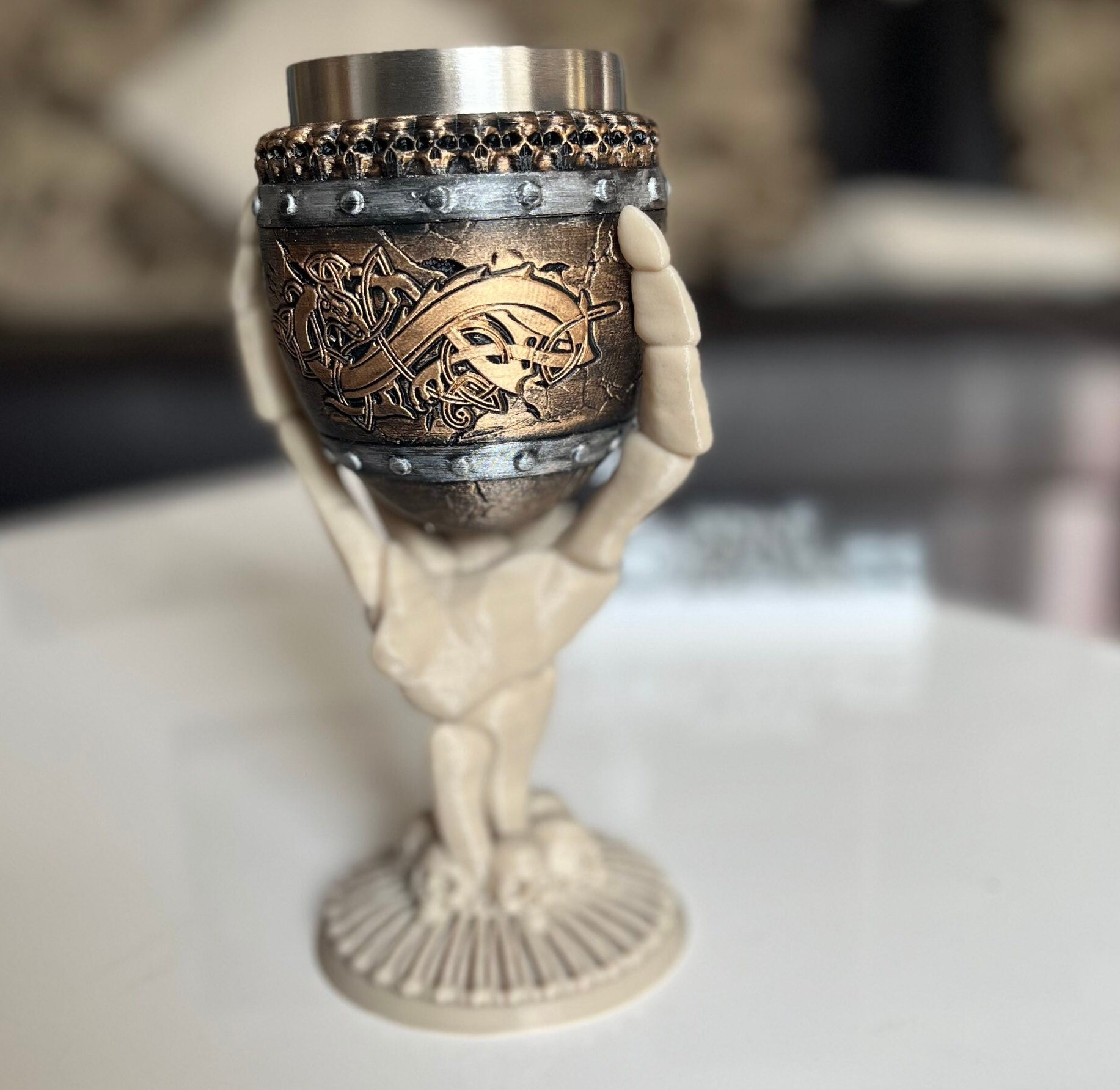 Celtic King Chalice - 3D Printed Ancient Goblet - Etsy