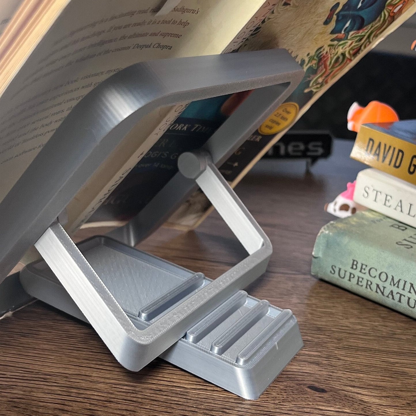 Versatile 3D Printed Book Stand Foldable, Colorful & Durable, Perfect ...