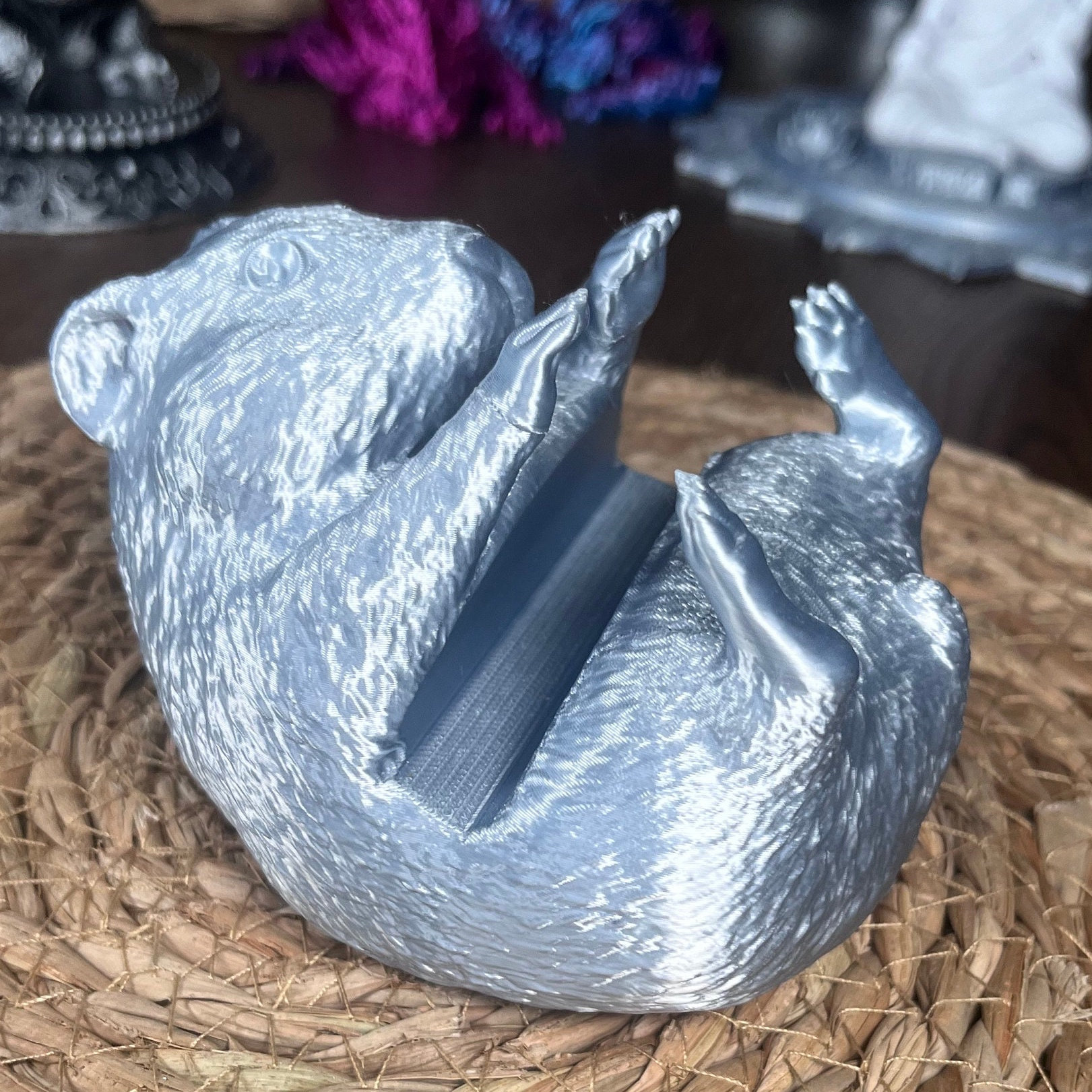 Quirky Gerbil Hamster Phone Holder – 3d-printed Desk Buddy, FOMO ...