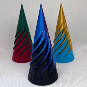 Small Version 3D Infinity Spiral Christmas Tree - Compact Artistic ...