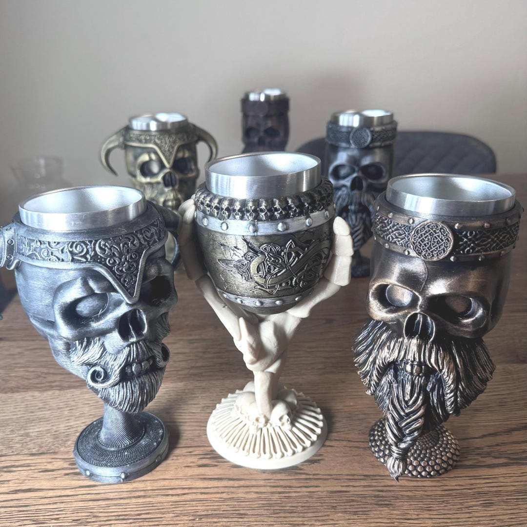 Celtic King Chalice - 3D Printed Ancient Goblet - Etsy