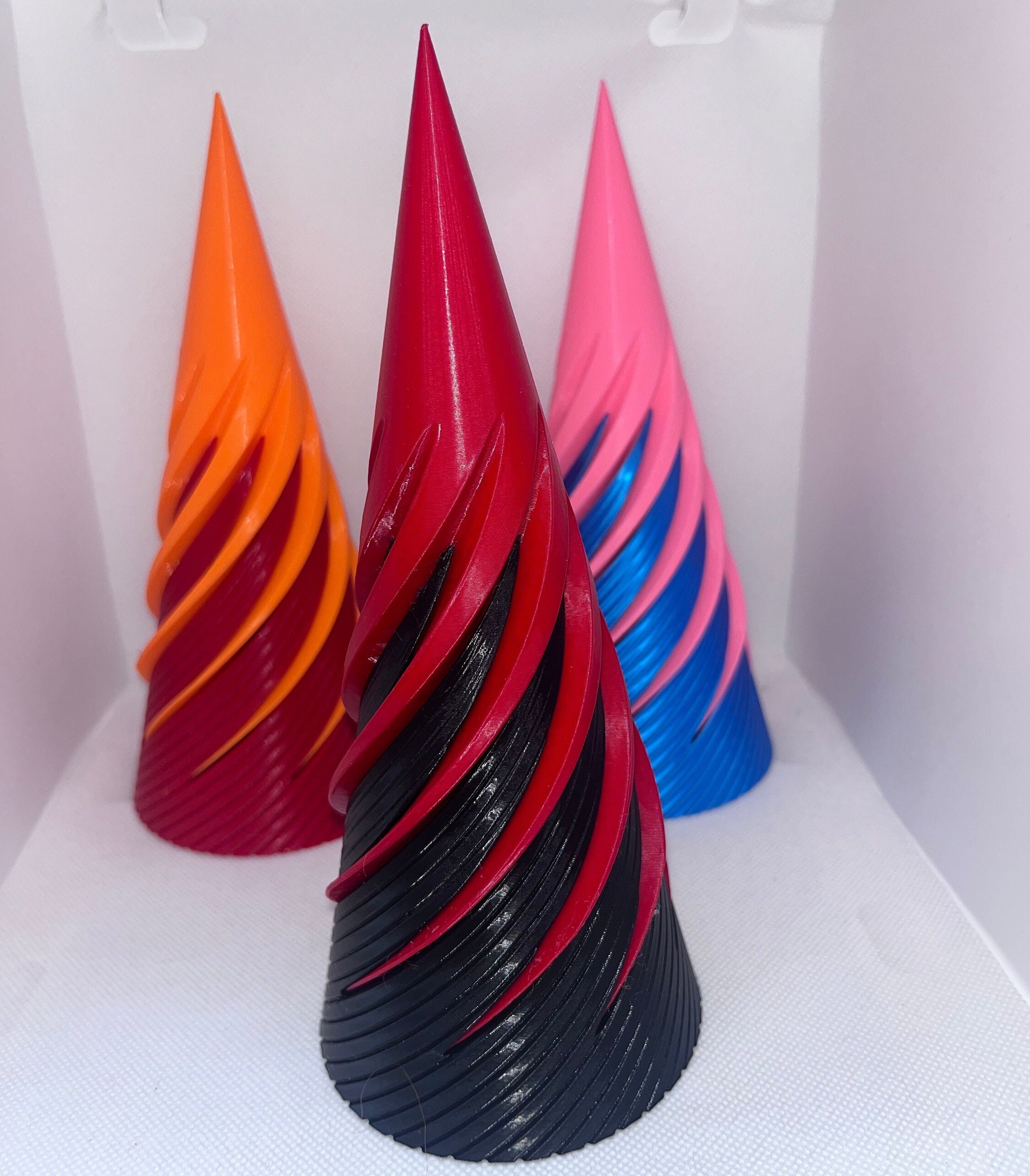 Large 3D Infinity Spiral Christmas Tree Artistic Pine Design, Unique ...