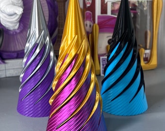 Large 3D Infinity Spiral Christmas Tree Artistic Pine Design, Unique ...