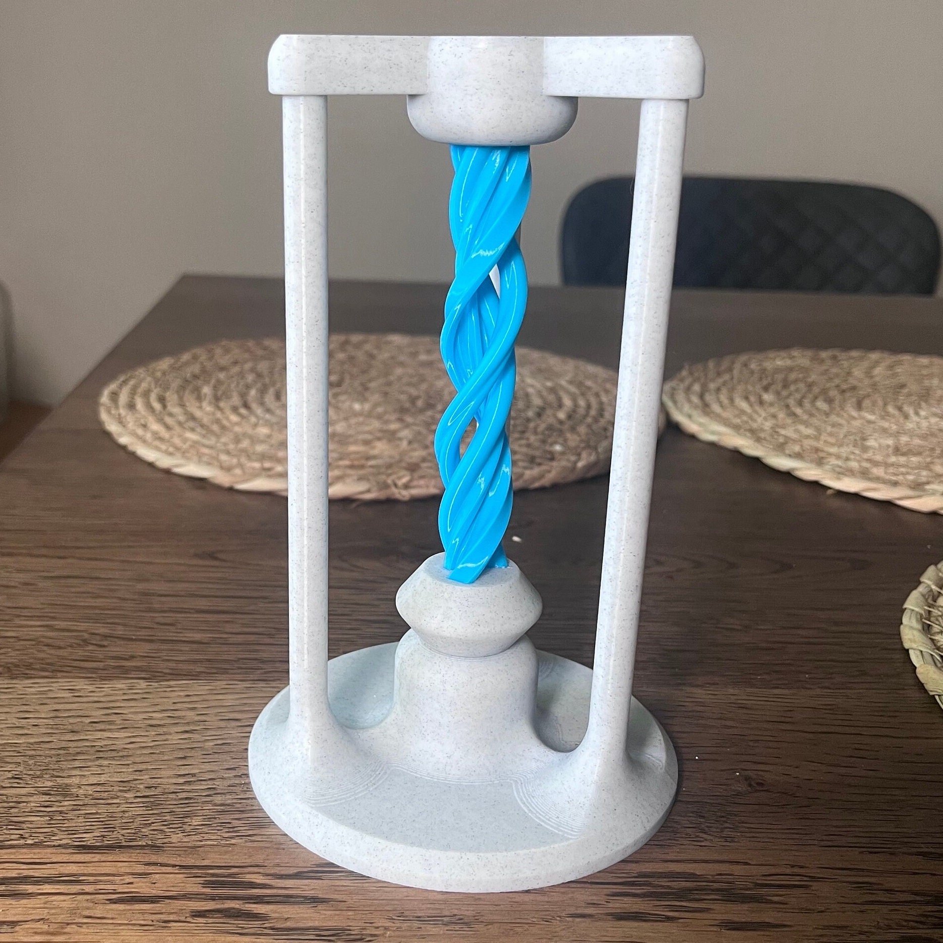 Portal Desk Sculpture - Optical Illusion Art, Customizable Colors, 3d ...