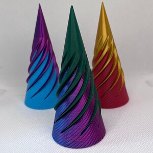 Small Version 3D Infinity Spiral Christmas Tree - Compact Artistic ...