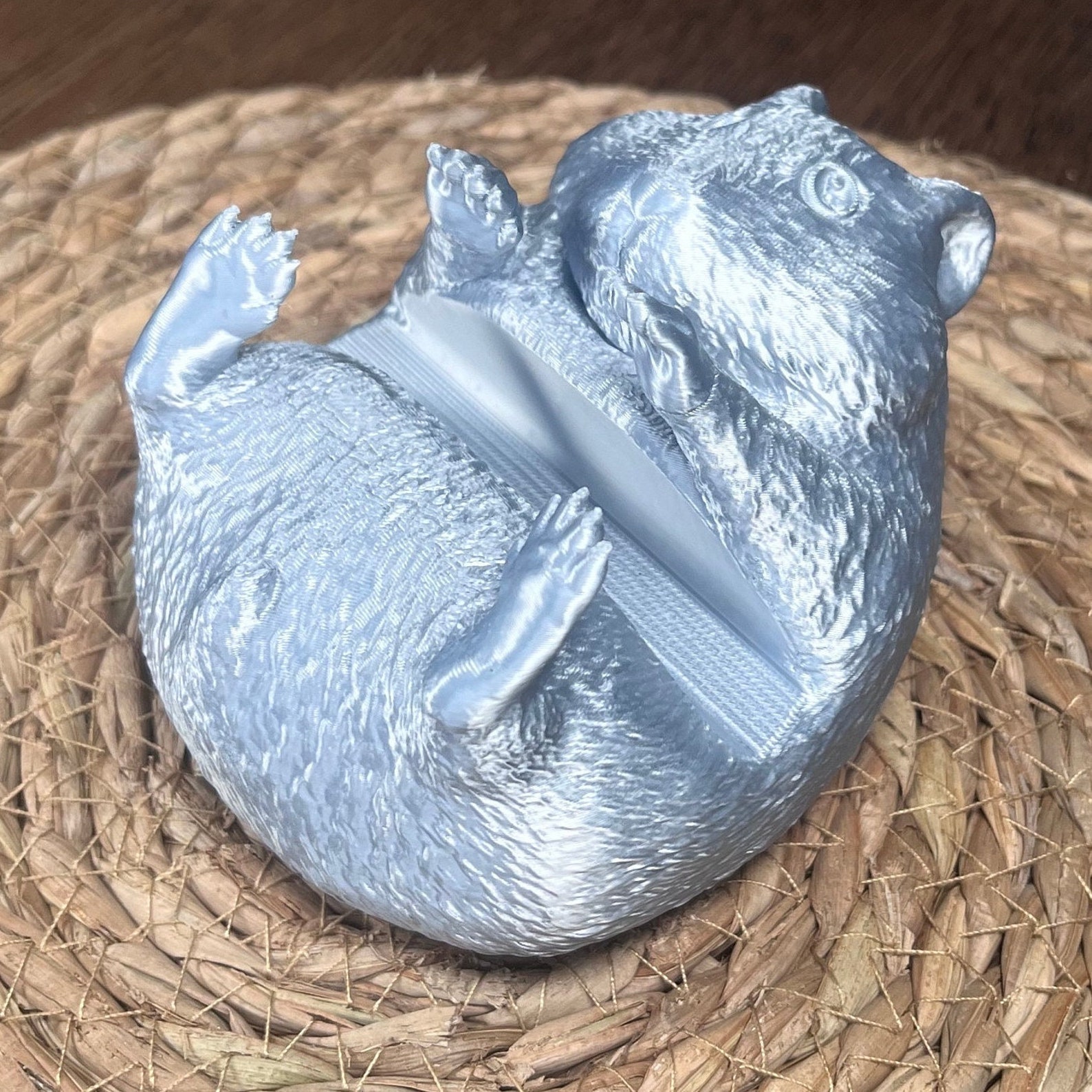 Quirky Gerbil Hamster Phone Holder – 3d-printed Desk Buddy, FOMO ...