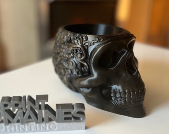 Skull Bowl 3d Print - Etsy