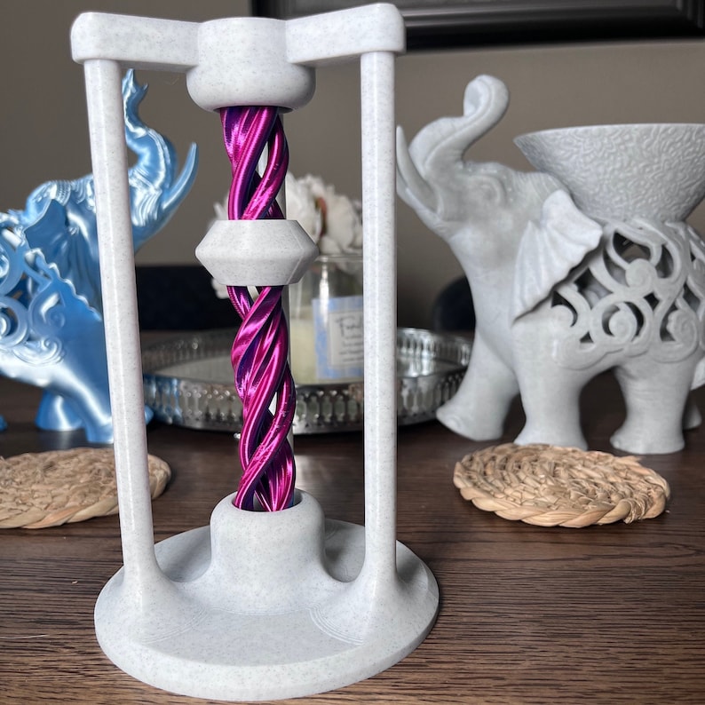 Portal Desk Sculpture Optical Illusion Art, Customizable Colors, 3d ...