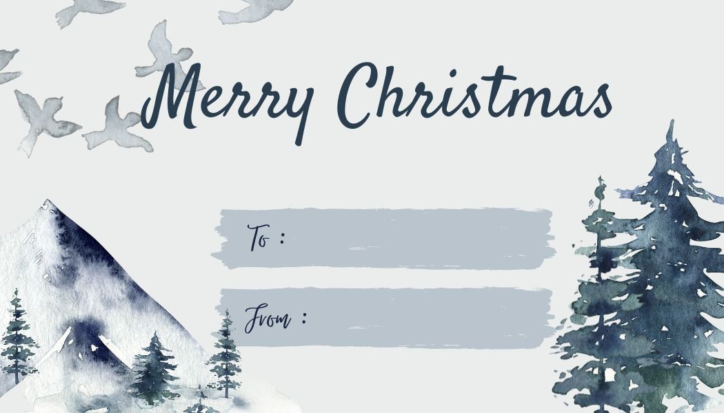 Printable Christmas Gift Tag Bundle, Printable Gift Tags - Etsy