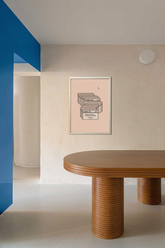 5 Color Bundle Artwork Retro Computer Poster Digital - Etsy