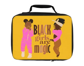 Afro Girl Lunch Box - Etsy