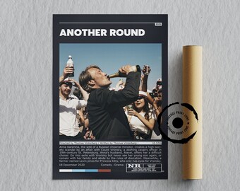 Another Round Wall Poster - Etsy
