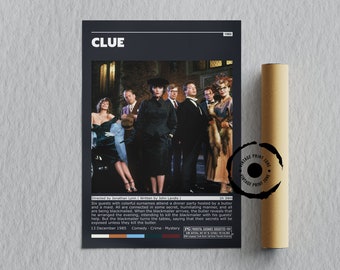 Clue Movie Poster - Etsy