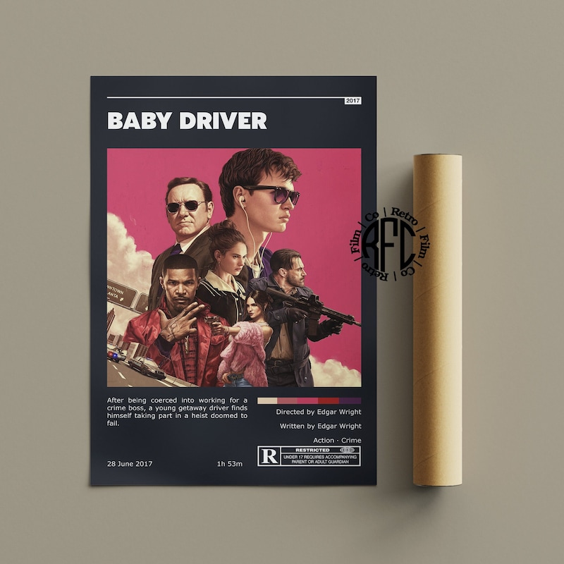 Baby Driver Poster - Etsy
