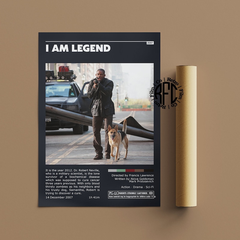 I Am Legend Movie Poster - Etsy