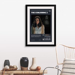 The Conjuring 2 Retro Vintage Poster Minimalist Movie Poster Retro ...