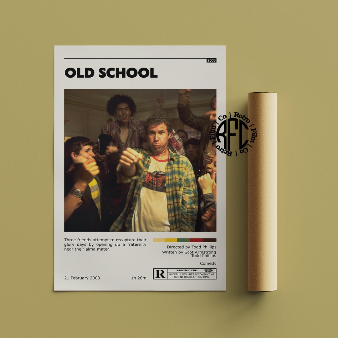 Old School Retro Vintage Poster | Minimalist Movie Poster | Retro ...
