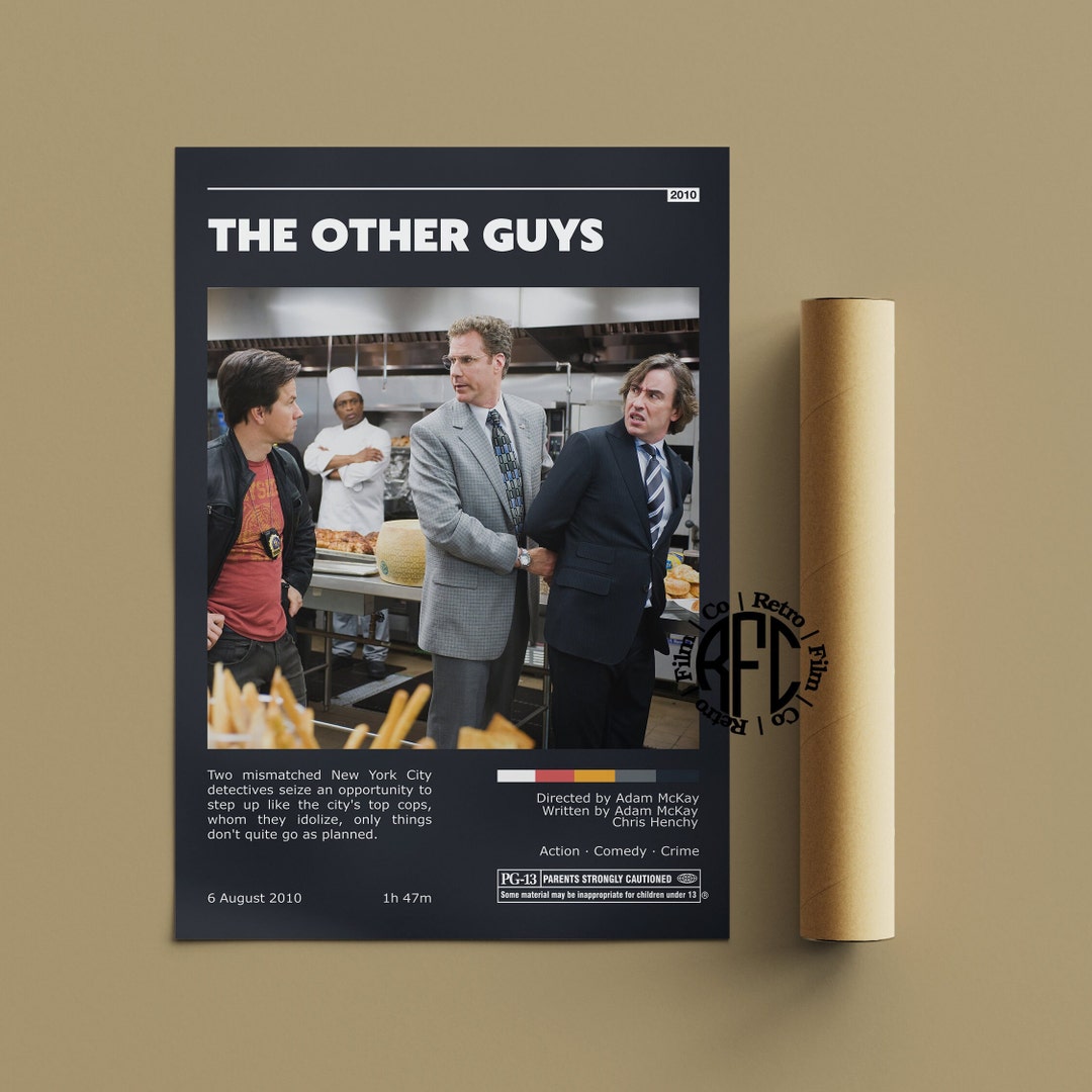 The Other Guys Retro Vintage Poster | Minimalist Movie Poster | Retro ...