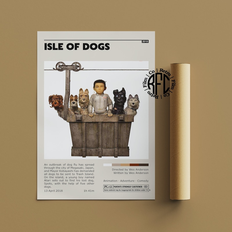 Isle of Dogs Poster - Etsy
