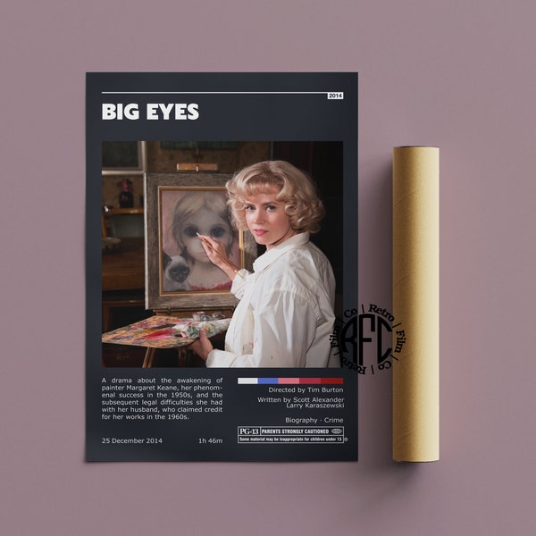 Big Eyes Poster - Etsy
