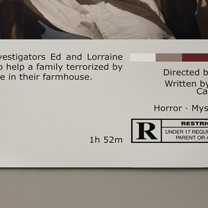 The Conjuring Retro Vintage Poster | Minimalist Movie Poster | Retro ...