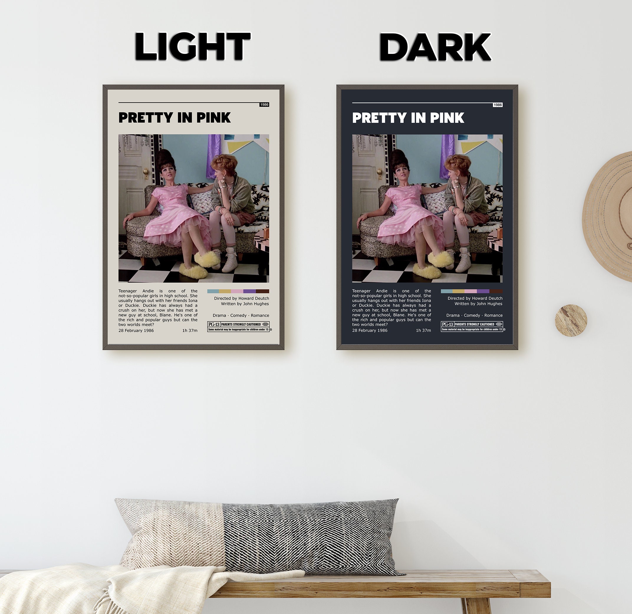 Pretty In Pink Minimalist Poster