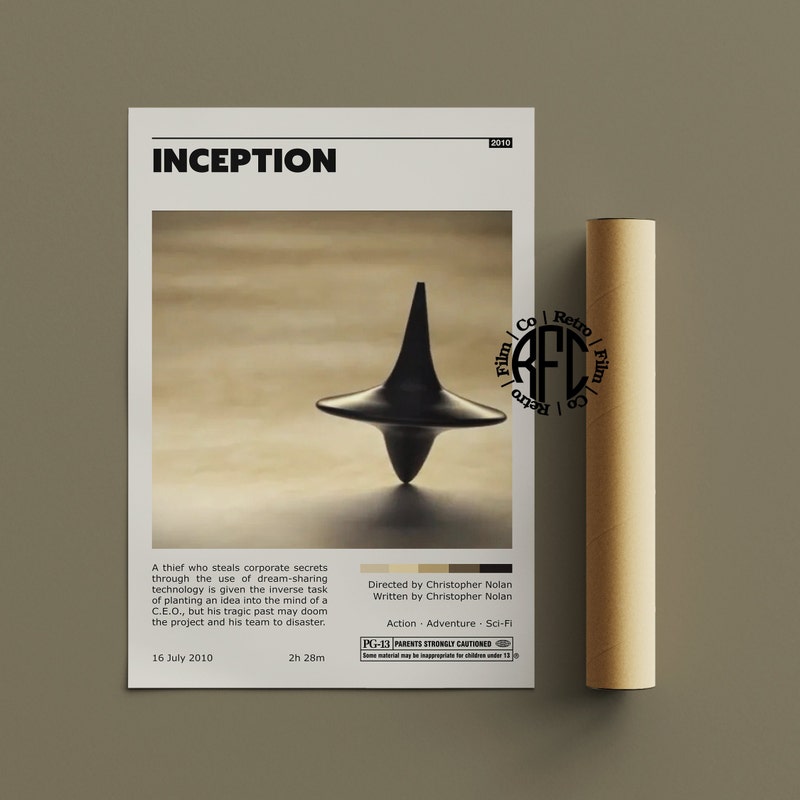 Inception Poster - Etsy