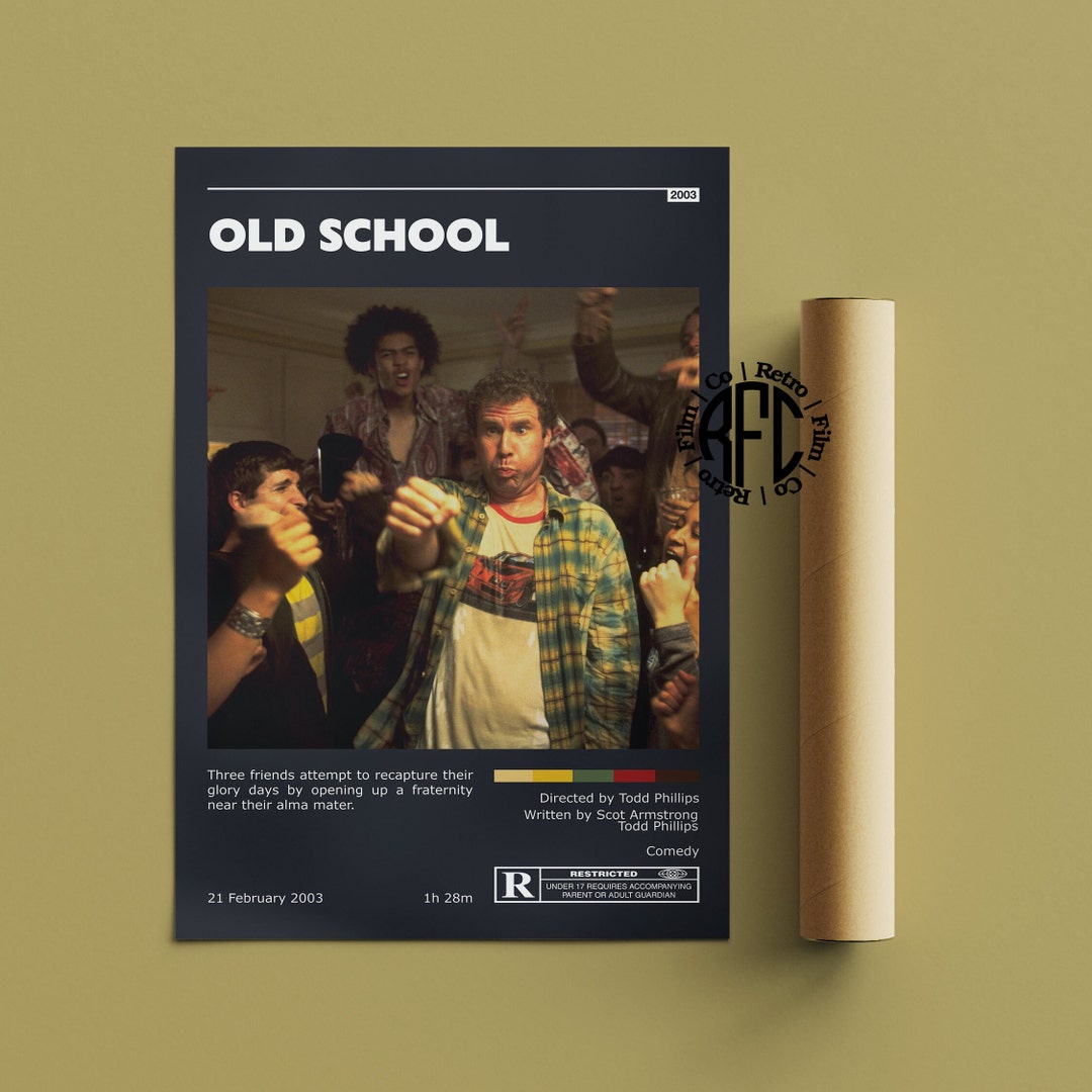 Old School Retro Vintage Poster | Minimalist Movie Poster | Retro ...