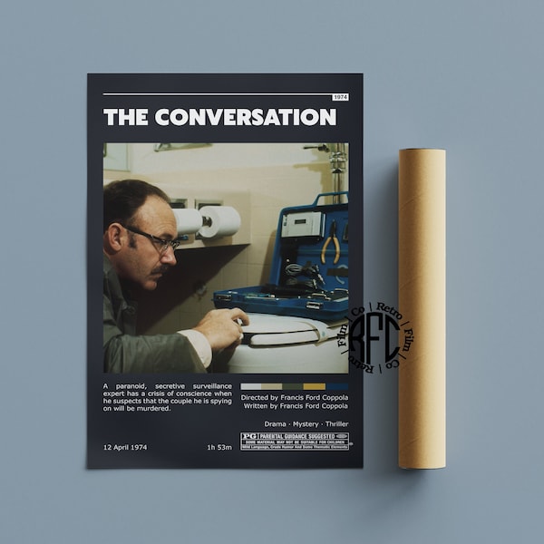 The Conversation Movie Poster - Etsy