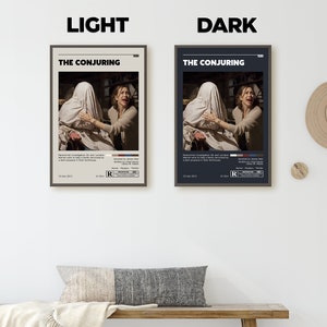 The Conjuring Retro Vintage Poster | Minimalist Movie Poster | Retro ...