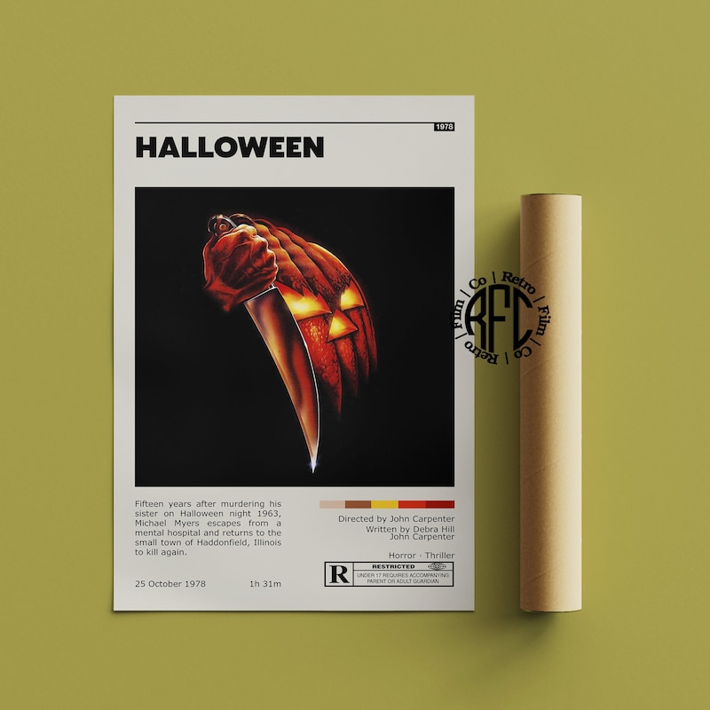 Halloween 1978 Poster - Etsy