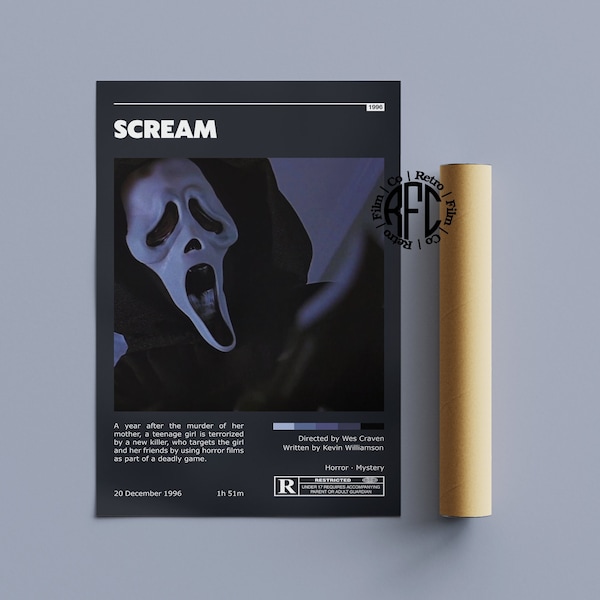 Scream Movie Poster - Etsy