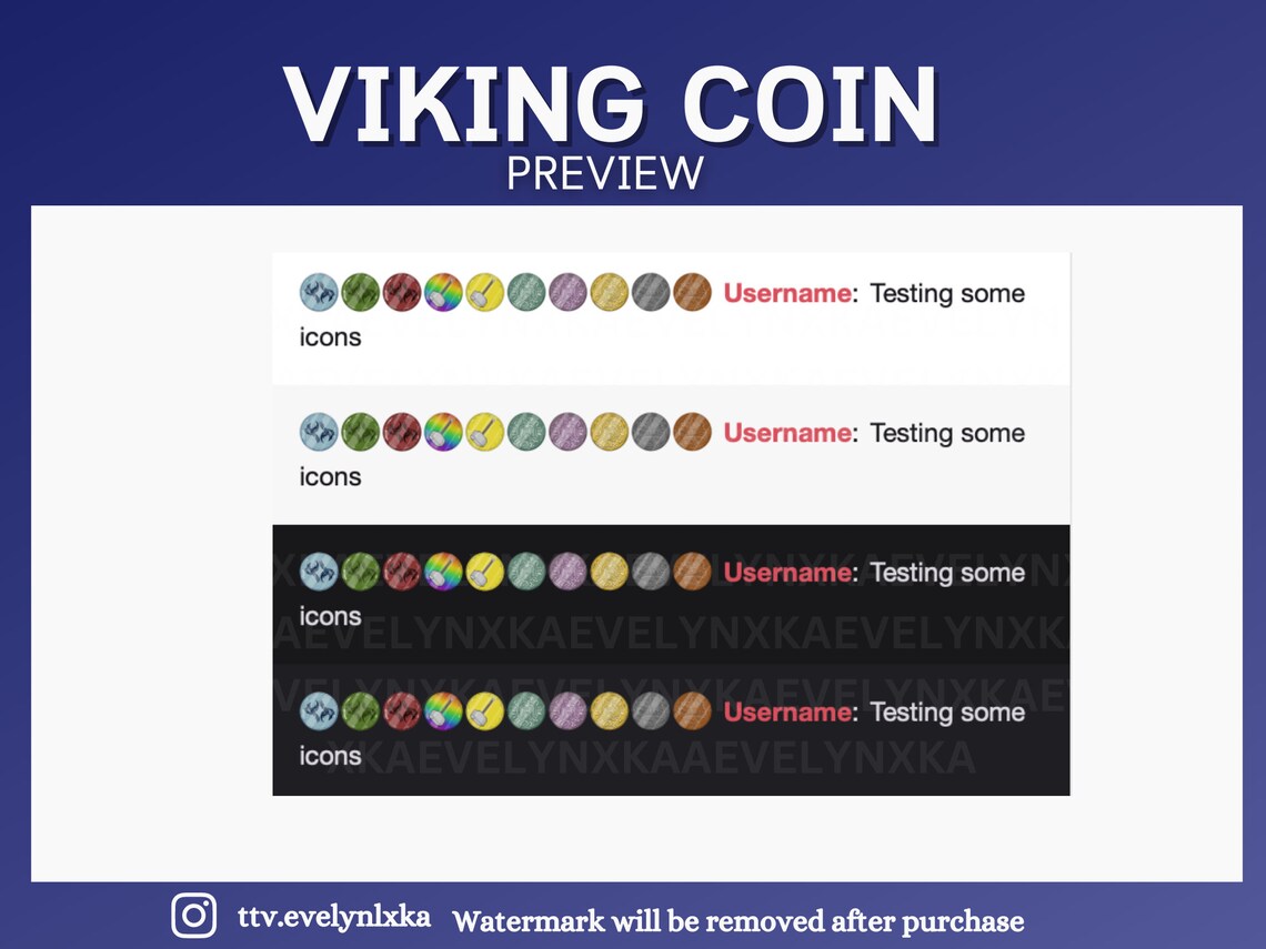 Viking Bit Badges & Sub Badges for Twitch / Viking Coin Badges - Etsy
