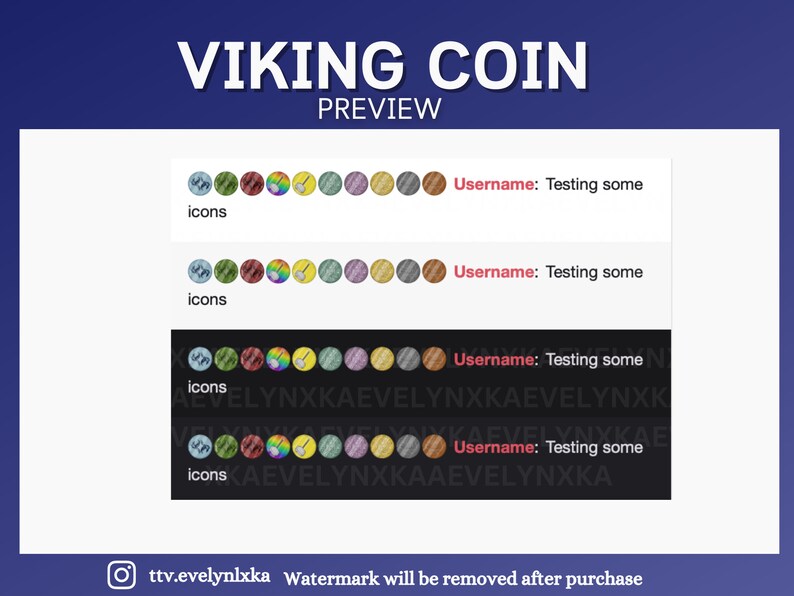 Viking Bit Badges & Sub Badges for Twitch / Viking Coin Badges - Etsy