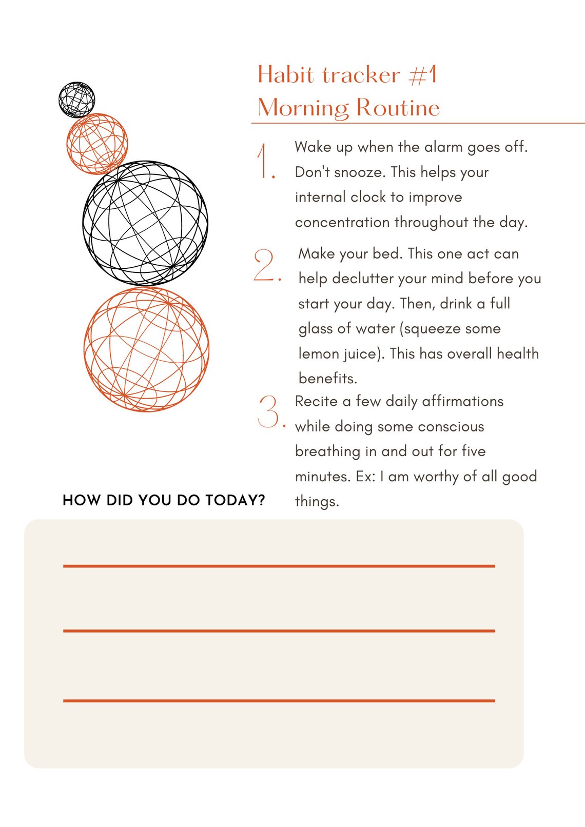 Printable Teen Habit Tracker, Student Tracker, Digital Tracker, Daily ...